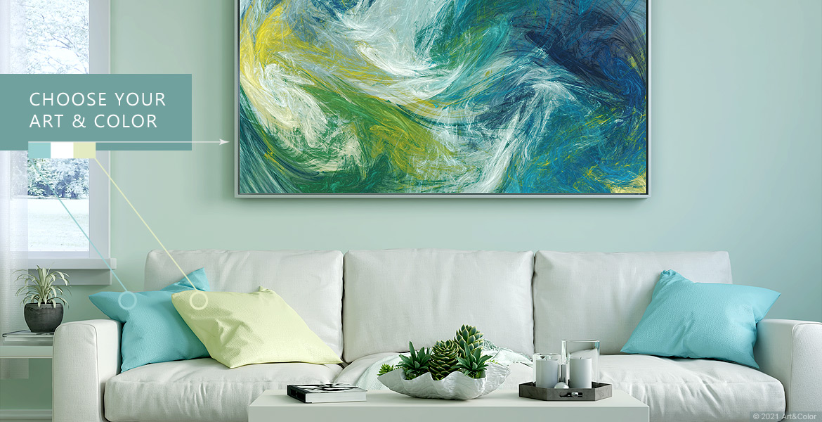 Art & Color | Custom Color Palette Wall Art