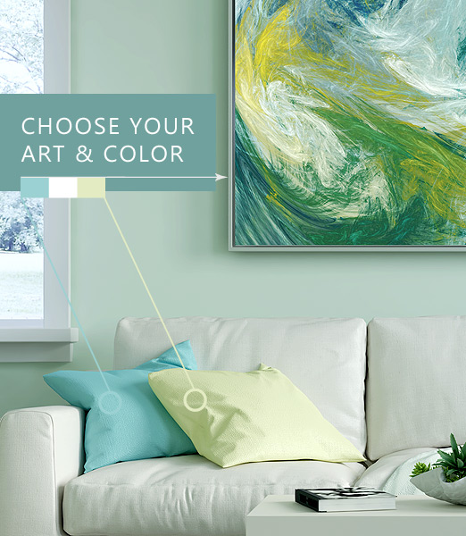 Art & Color | Custom Color Palette Wall Art